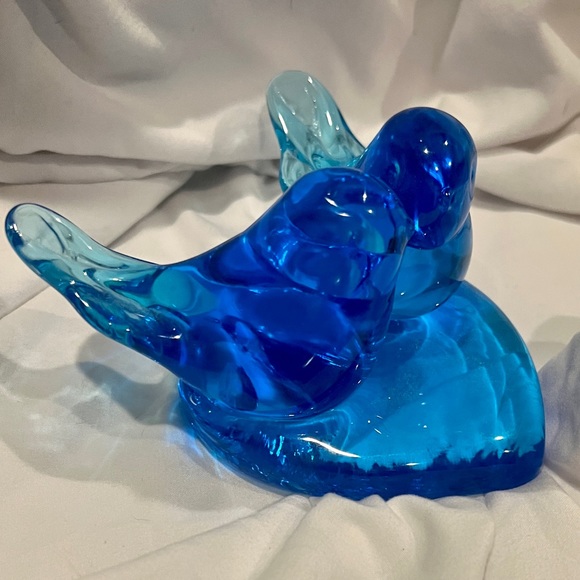 Leo Ward | Accents | Vintage Blue Birds Of Happinessdouble Birds On ...